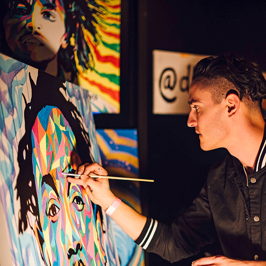 Pop artist DLo talks about his work and inspiration - [225]