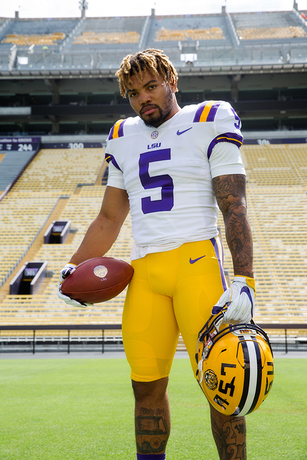 LSU duo Derrius Guice and J.D. Moore come from two different ...