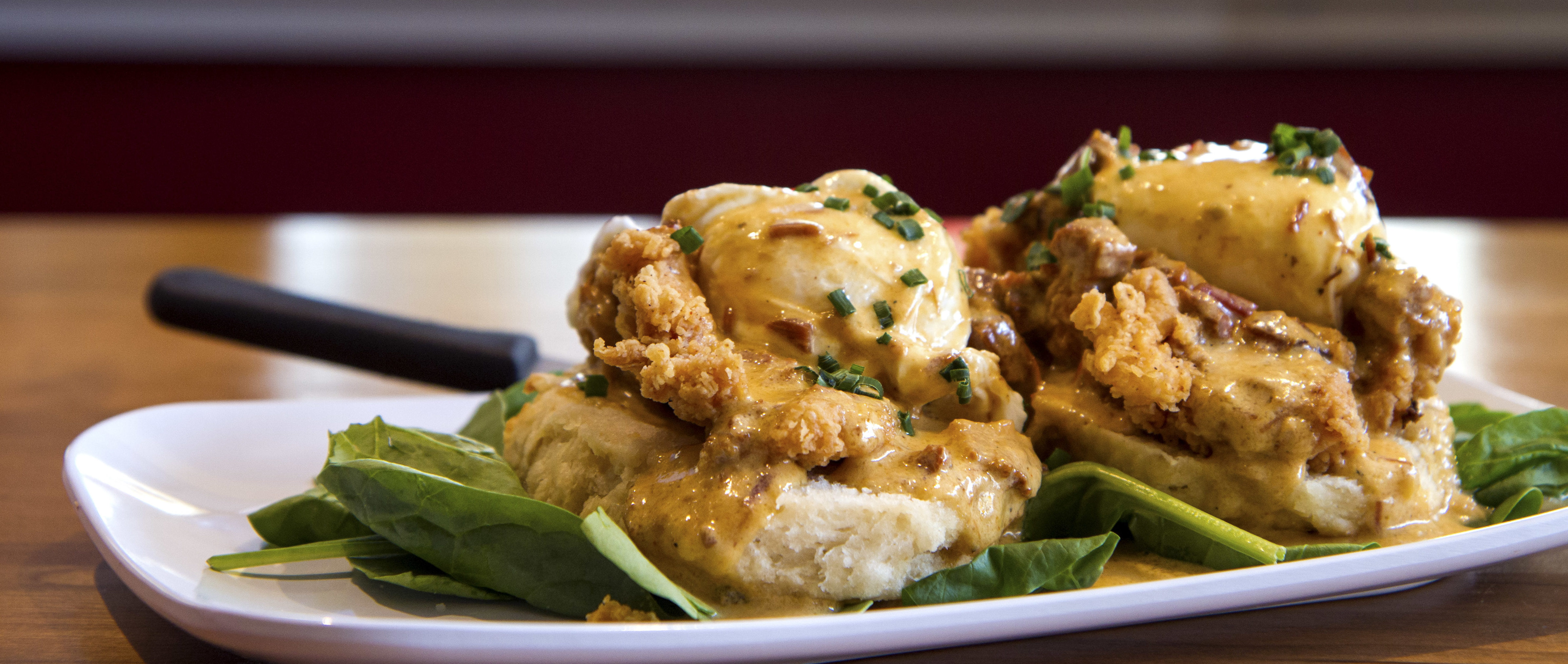Fast Break: Chicken and biscuits for brunch at The Ruby Slipper Cafe ...