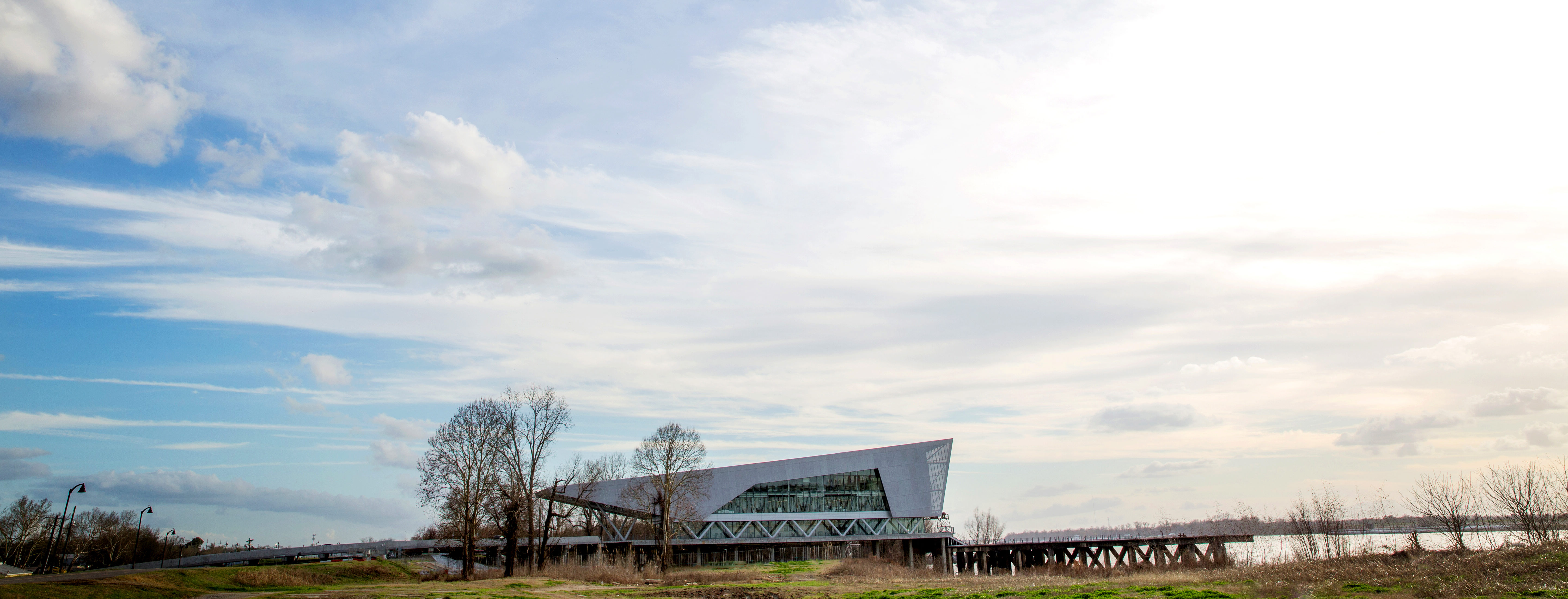 The Water Campus’ most eye-catching facility—jutting out on the old ...