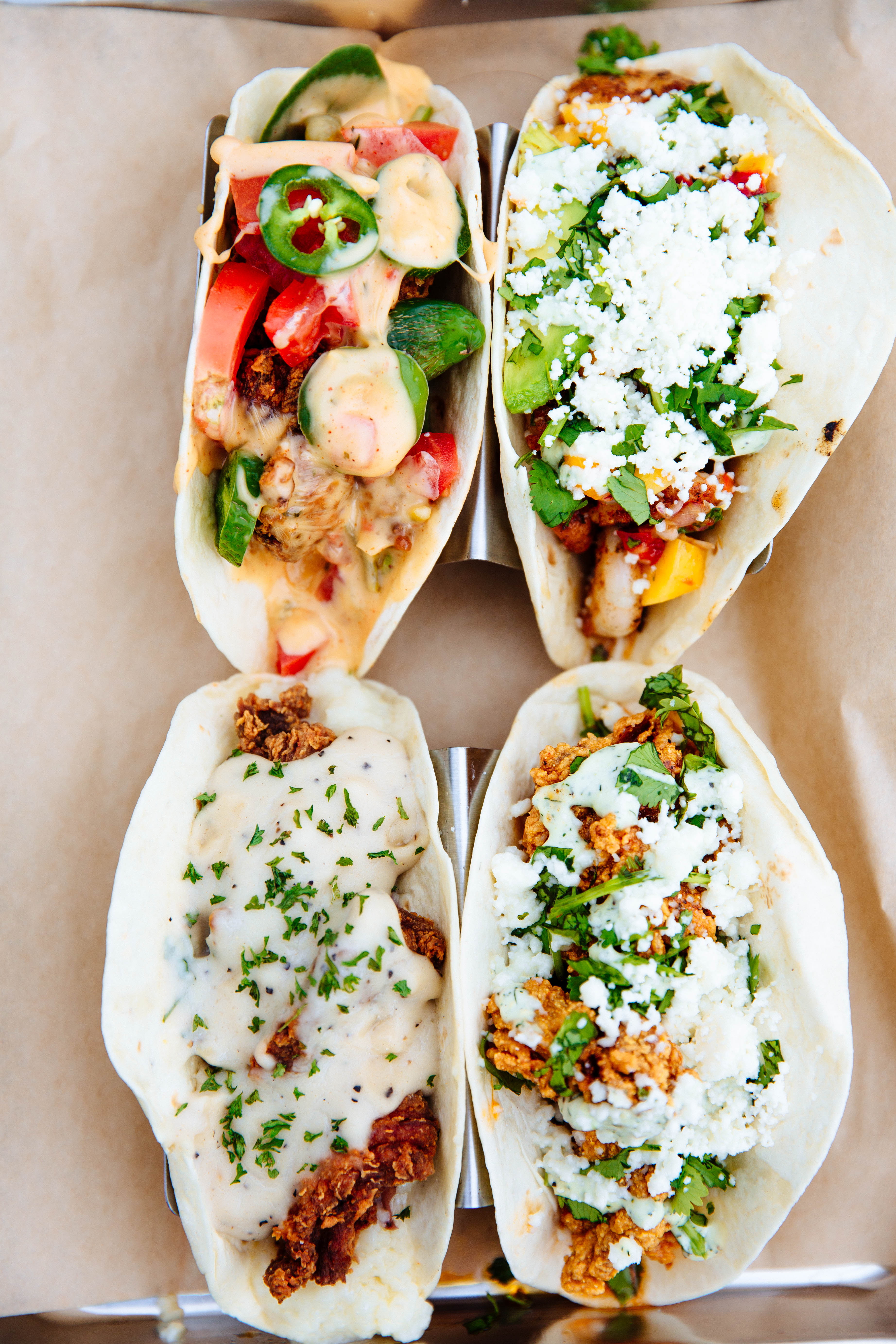 Rock Paper Taco food trailer opens with regular service at Tin Roof - [225]