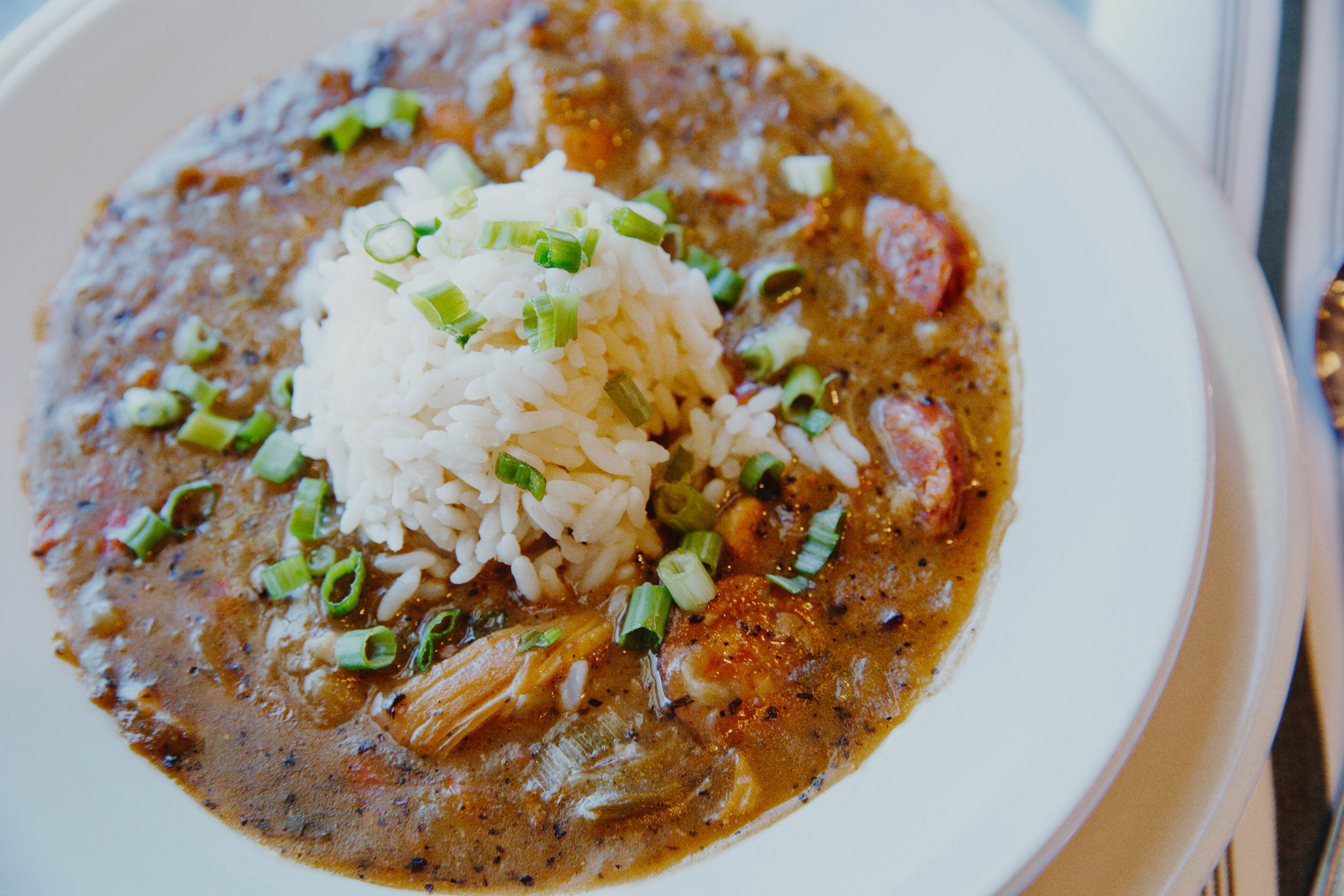 Baton Rouge soups and gumbos