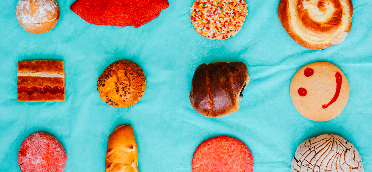 All the colorful pastries you'll find at local Latin groceries - [225]