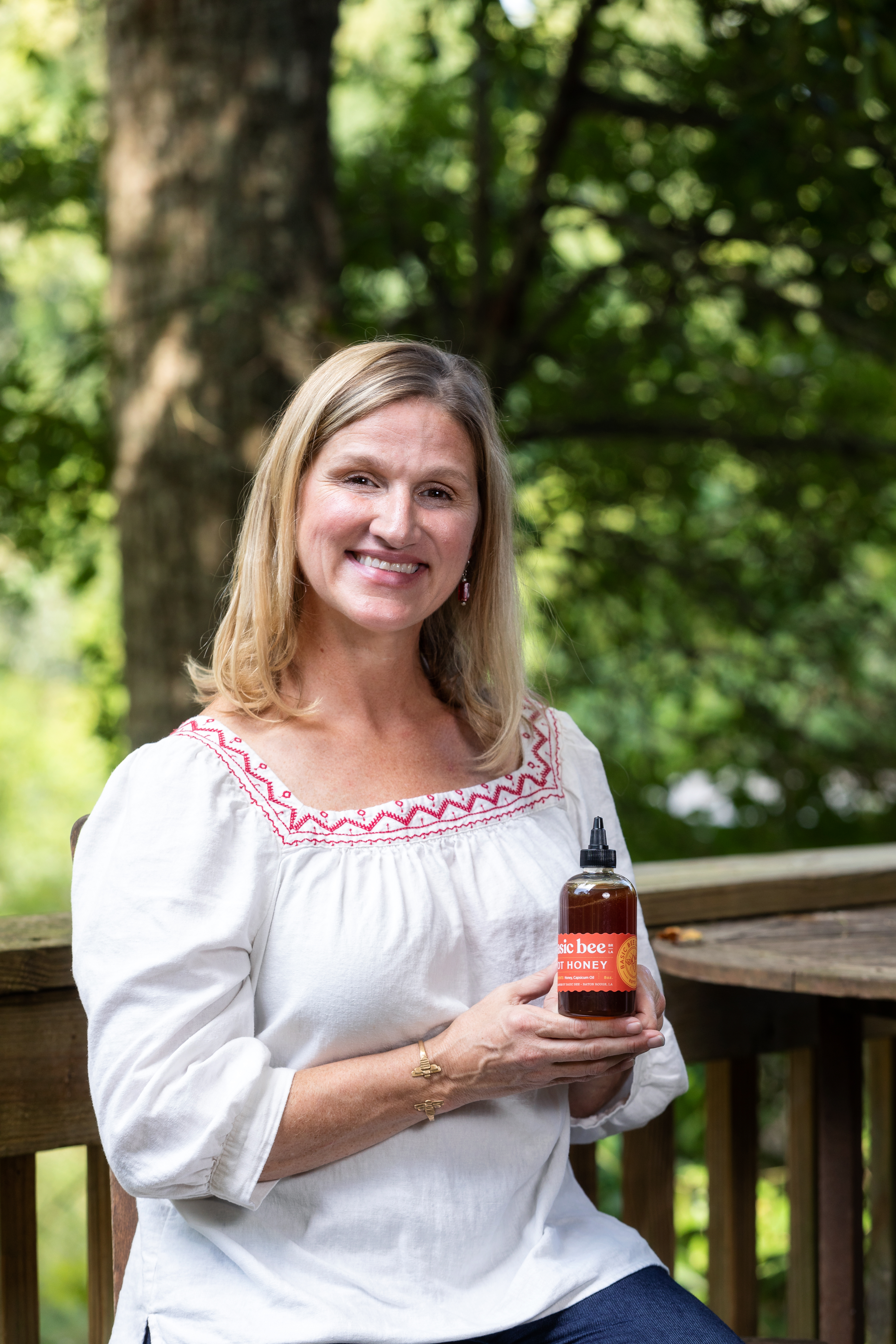 Basic Bee Shop’s Annie Laurie Thompson sells honey products harvested ...