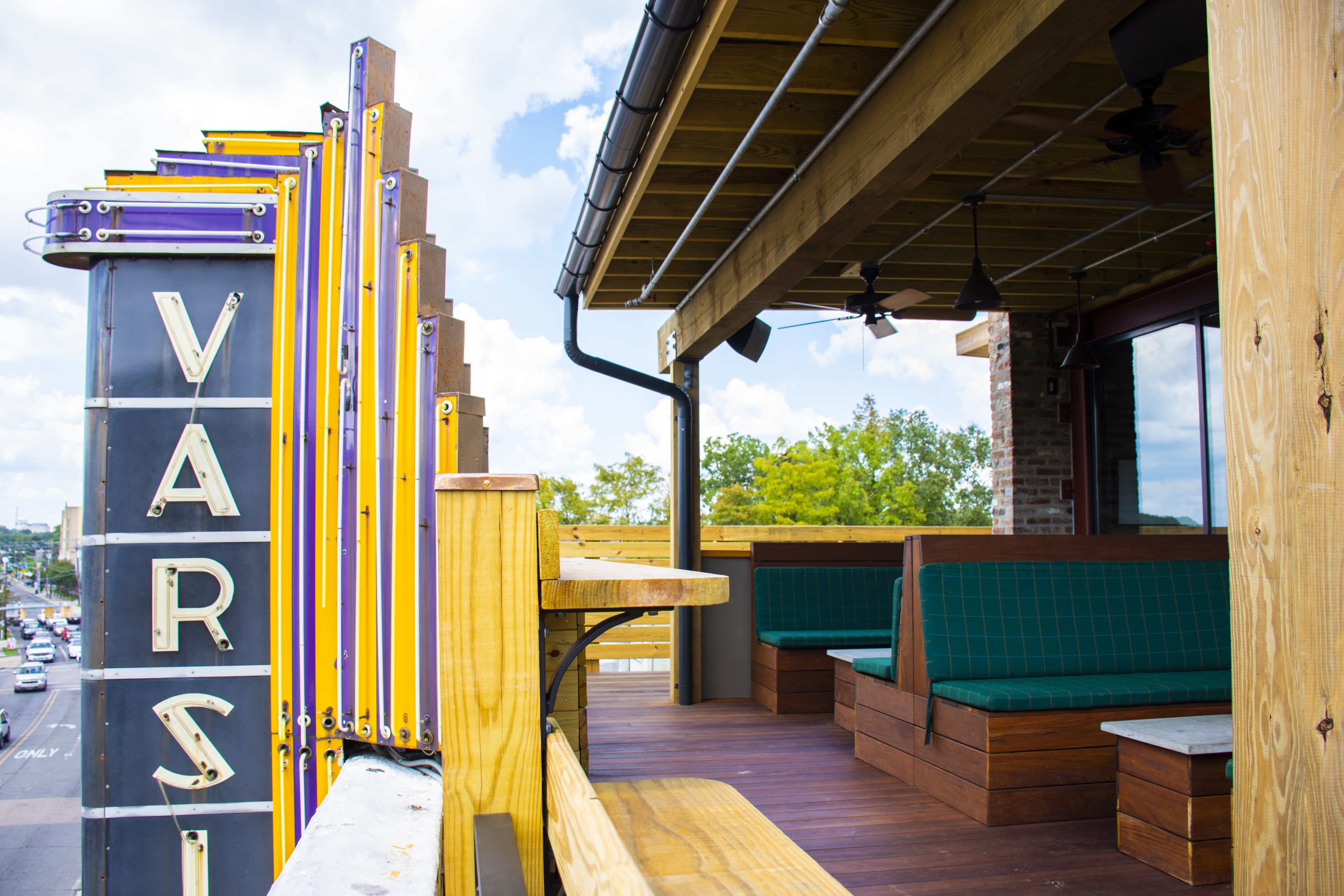 You need to check out The Chimes' new rooftop bar before the LSU game ...