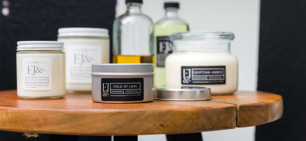 EJ & Co. makes local luxurious and natural home fragrances - [225]