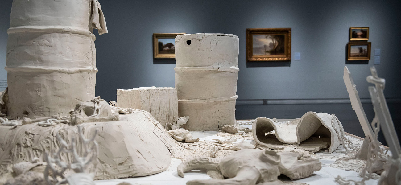 Visiting artist’s work at LSU Museum of Art grapples with history - [225]