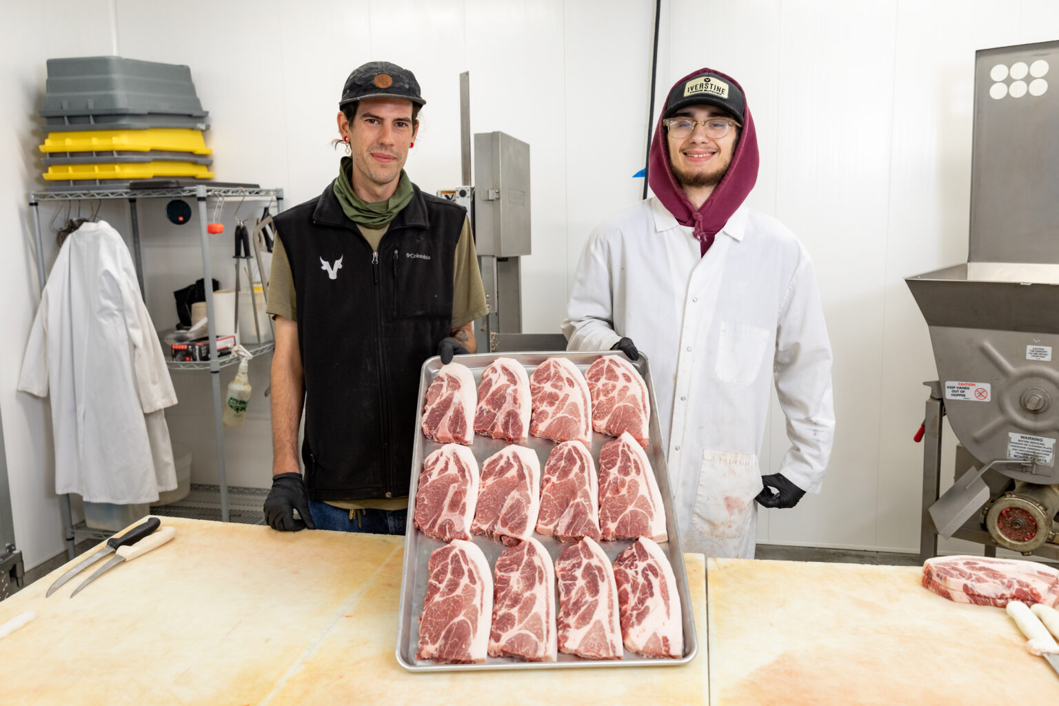 Inside Iverstine Farms Butcher's new location, complete with a ...