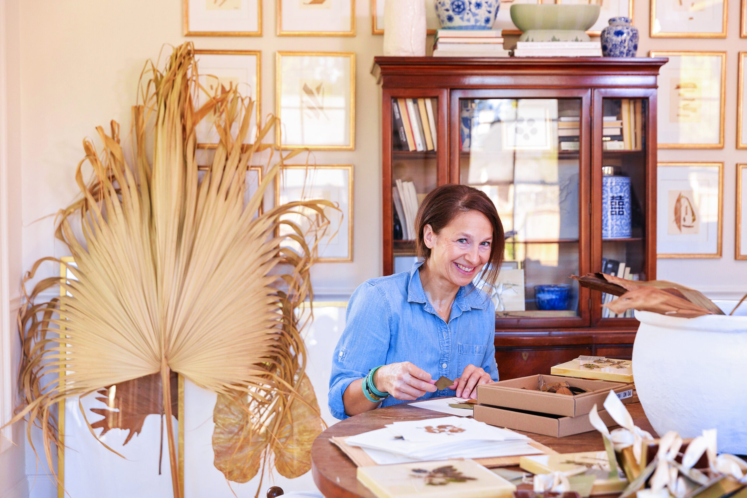 How this local artist's botanical pieces bring the outdoors in - [225]