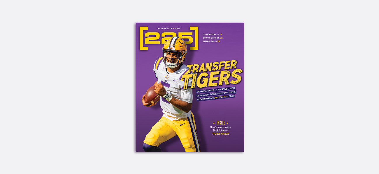 225 Magazine's August 2023 issue takes on LSU Football and 'Tiger Pride'