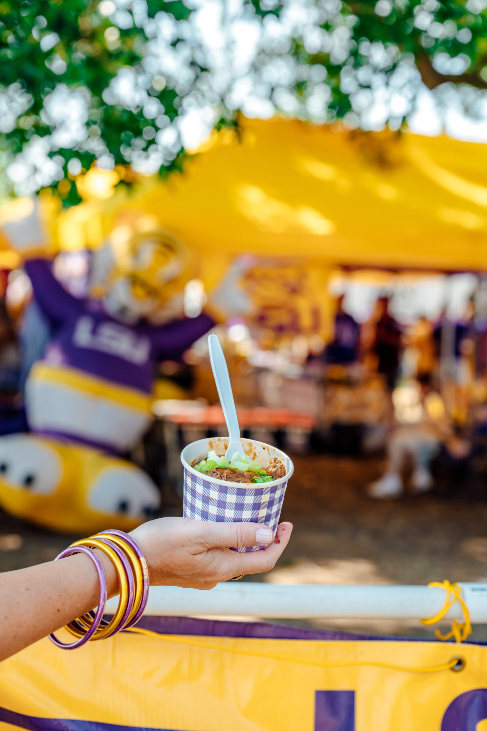 LSU tailgaters feel the changes due to parking and corporate set ups