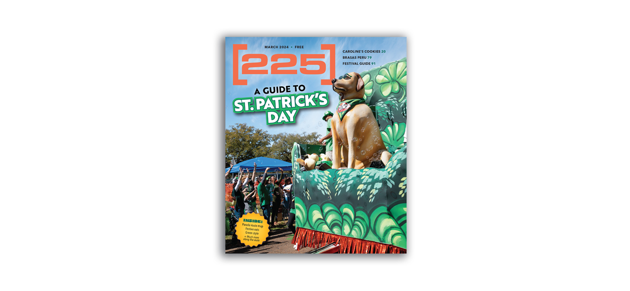 225's March 2024 issue is a celebration of St. Patrick's Day, on stands ...