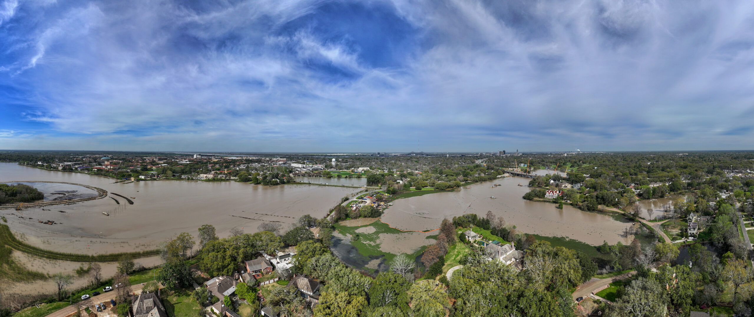 Here's the latest on the LSU Lakes project and I-10 construction
