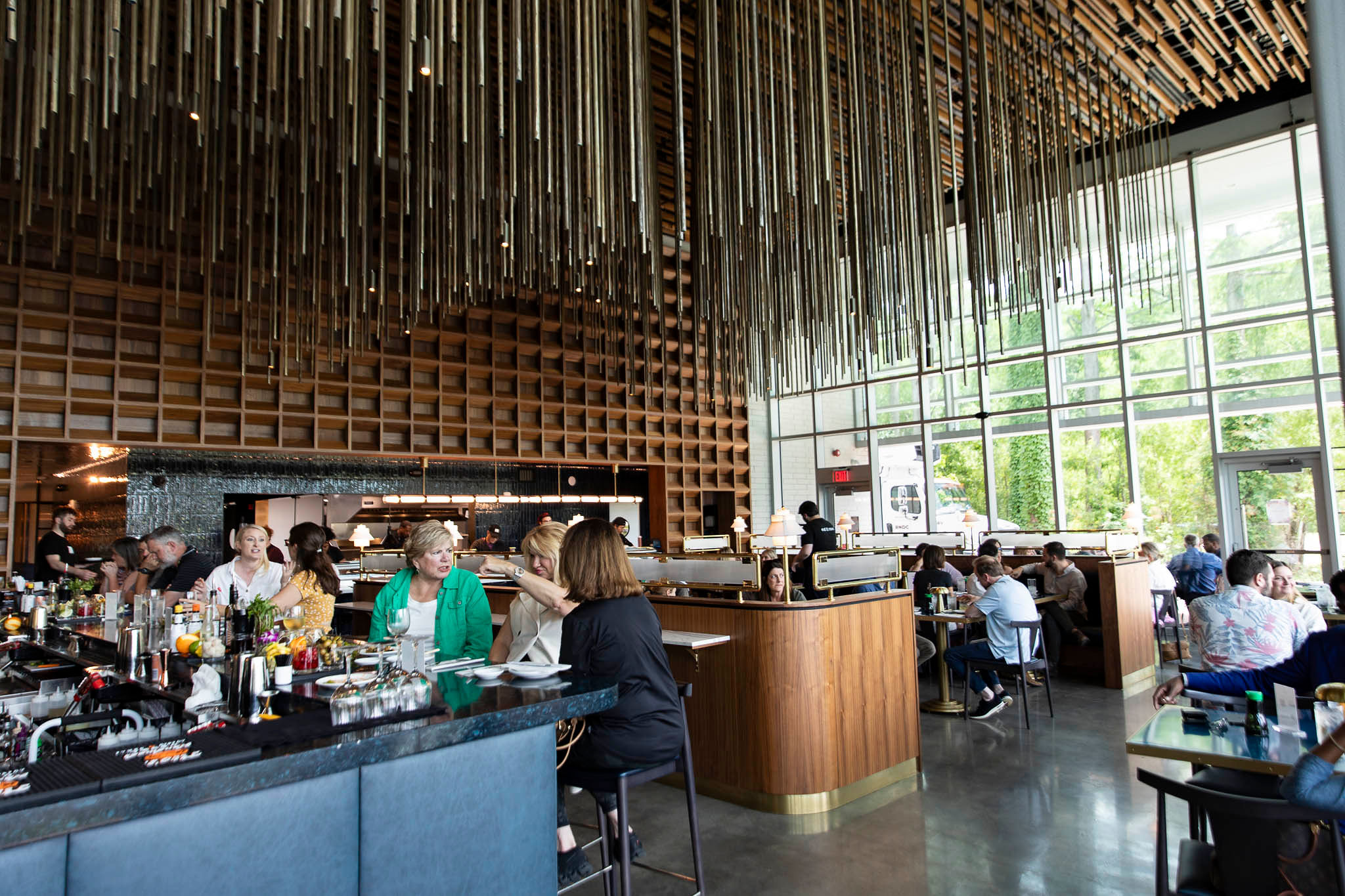 Inside Tsunami Sushi's new @Highland location in Baton Rouge