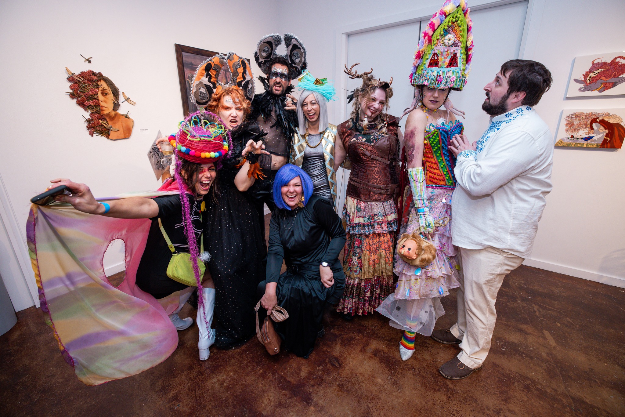DIY costumes and lowbrow art: This month's Surreal Salon Soiree keeps ...