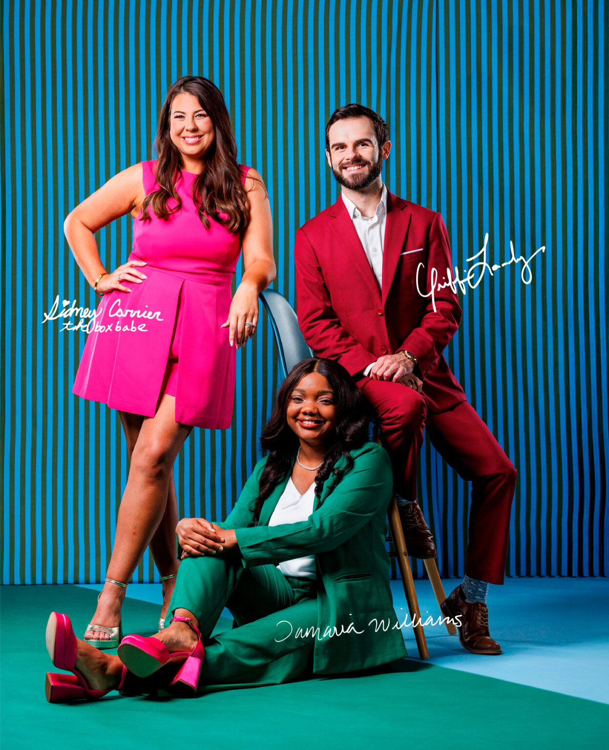 Twenty in their 20s: Sidney Carrier, Tamaria Williams and Griffin ...