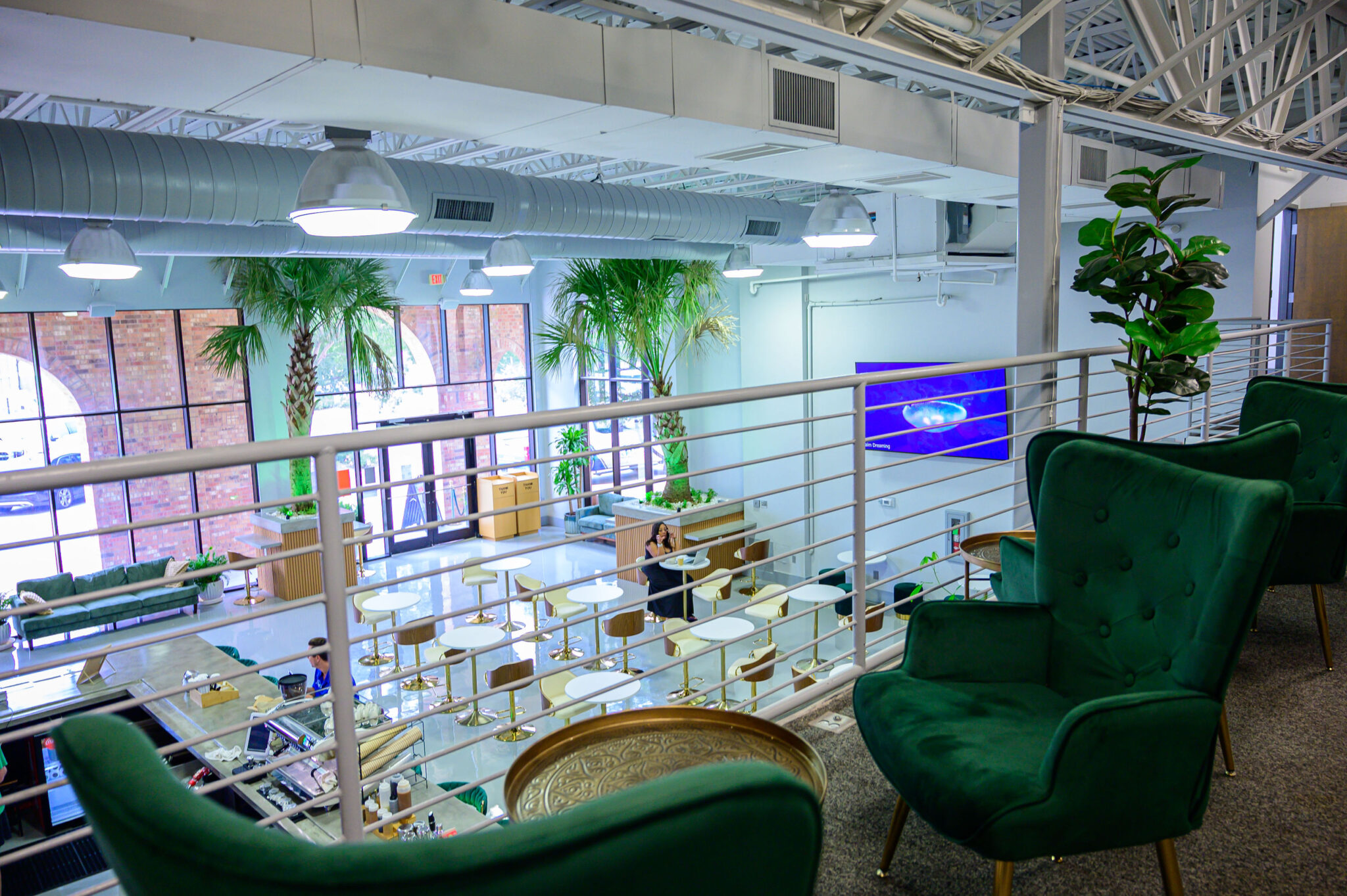 Inside Pura Vida Coffee Bar, a new two-story coffee shop serving lattes ...