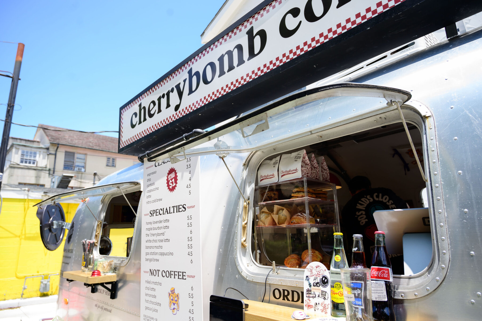 A coffee shop in a vintage Airstream: Inside Cherrybomb Coffee Co.'s ...