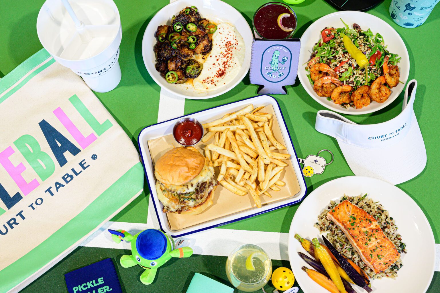 First Look: New restaurant and pickleball concept Court to Table debuts ...