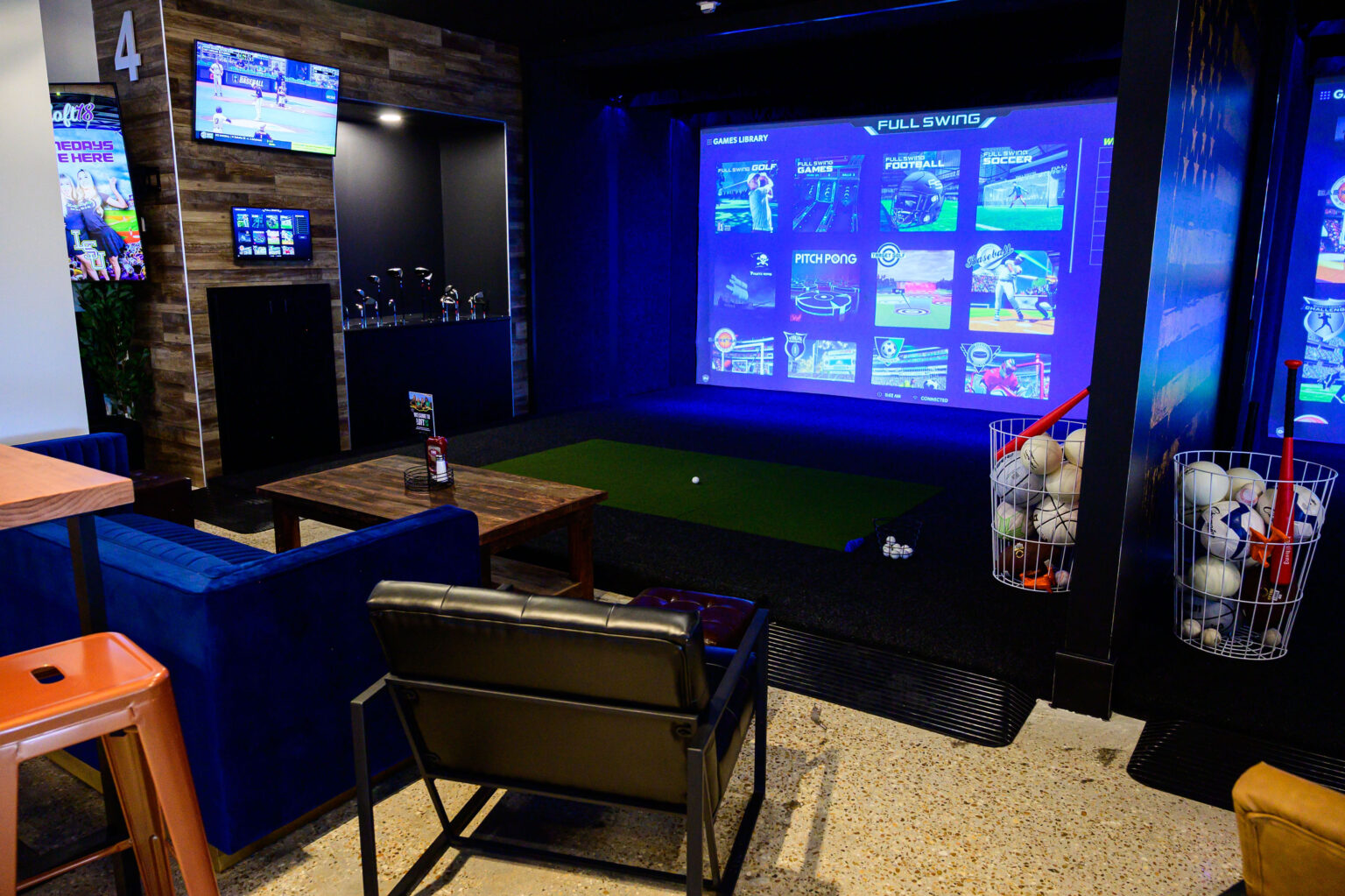 Inside Loft18, a new sports bar with food, wall-to-wall TVs and sport ...