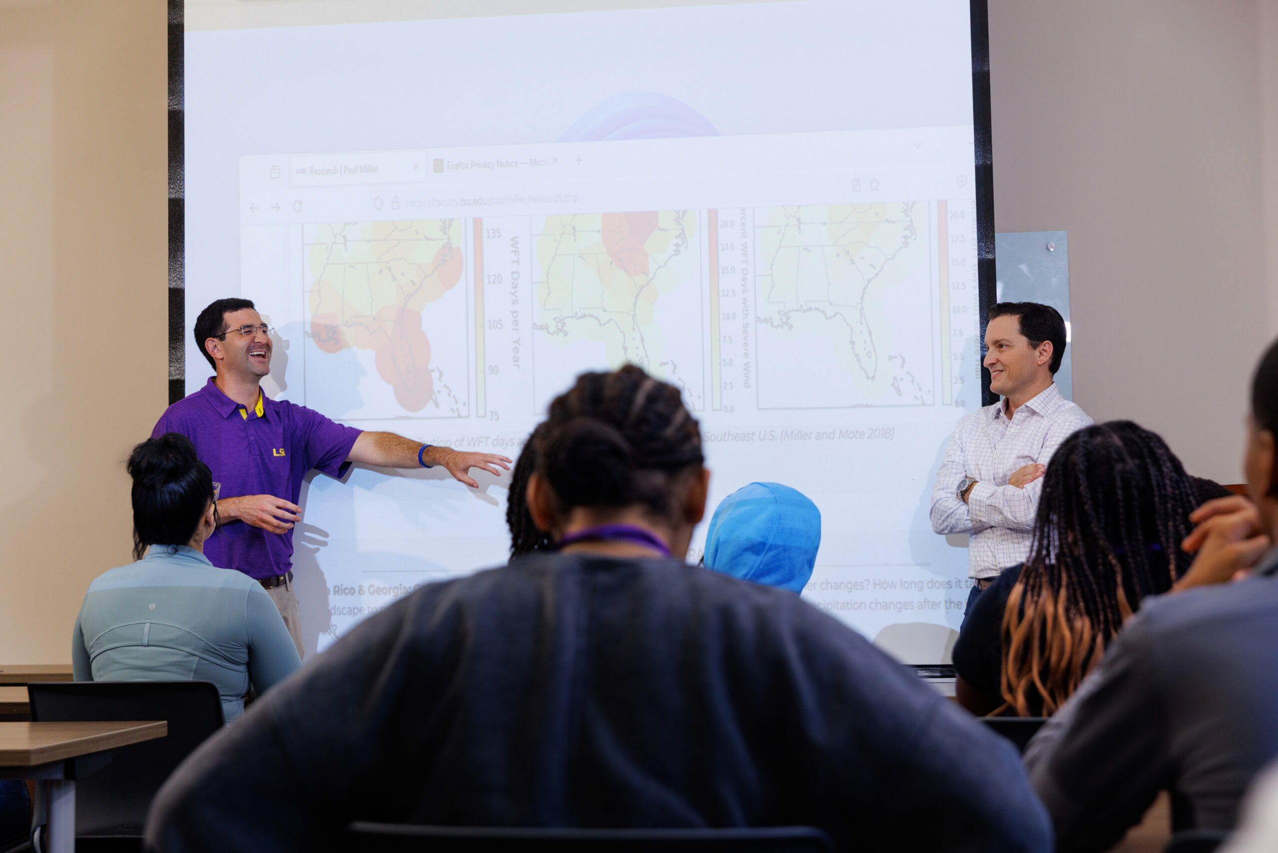 A new LSU degree program is preparing the next wave of coastal meteorologists - [225]
